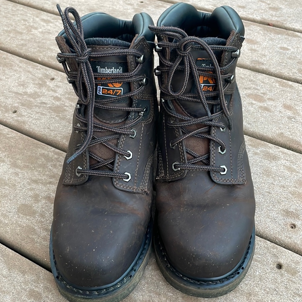 Mens Wide Timberland Pro 24/7 Work Boots - Gem